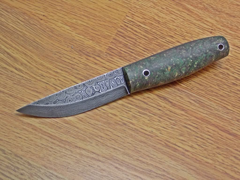 Damascus Scandi-puukko inspired | BladeForums.com