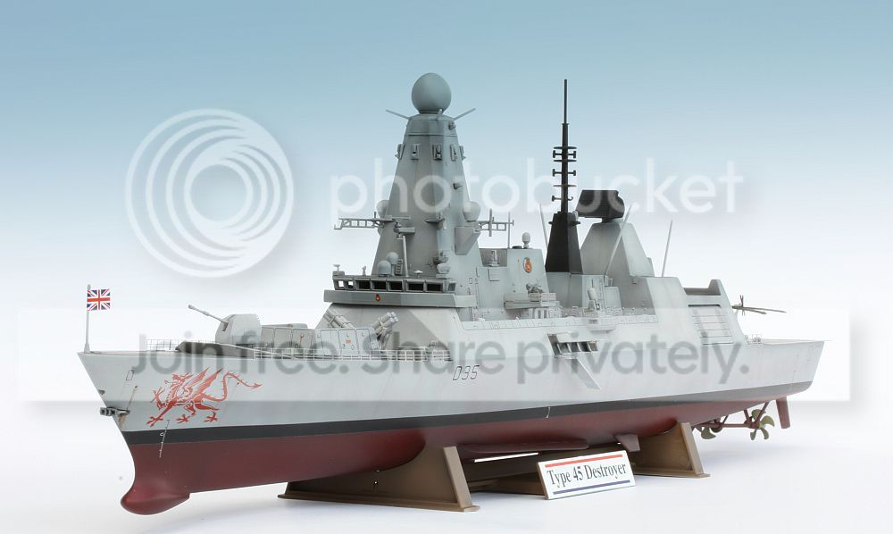 HMS "Dragon" Airfix 1/350 - Ready for Inspection - Maritime ...