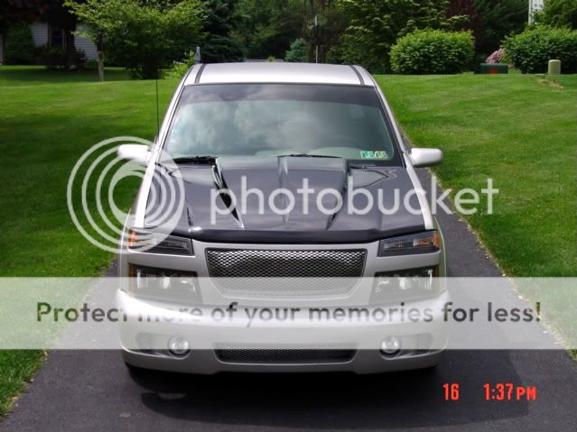 Goodmark 2'' Cowl Hood (Black) | Chevrolet Colorado & GMC Canyon Forum